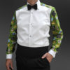 New Patterned Back Dress Shirts | Montague Jeffery
